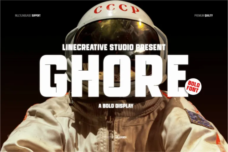 Ghore Font - FreeFontDL